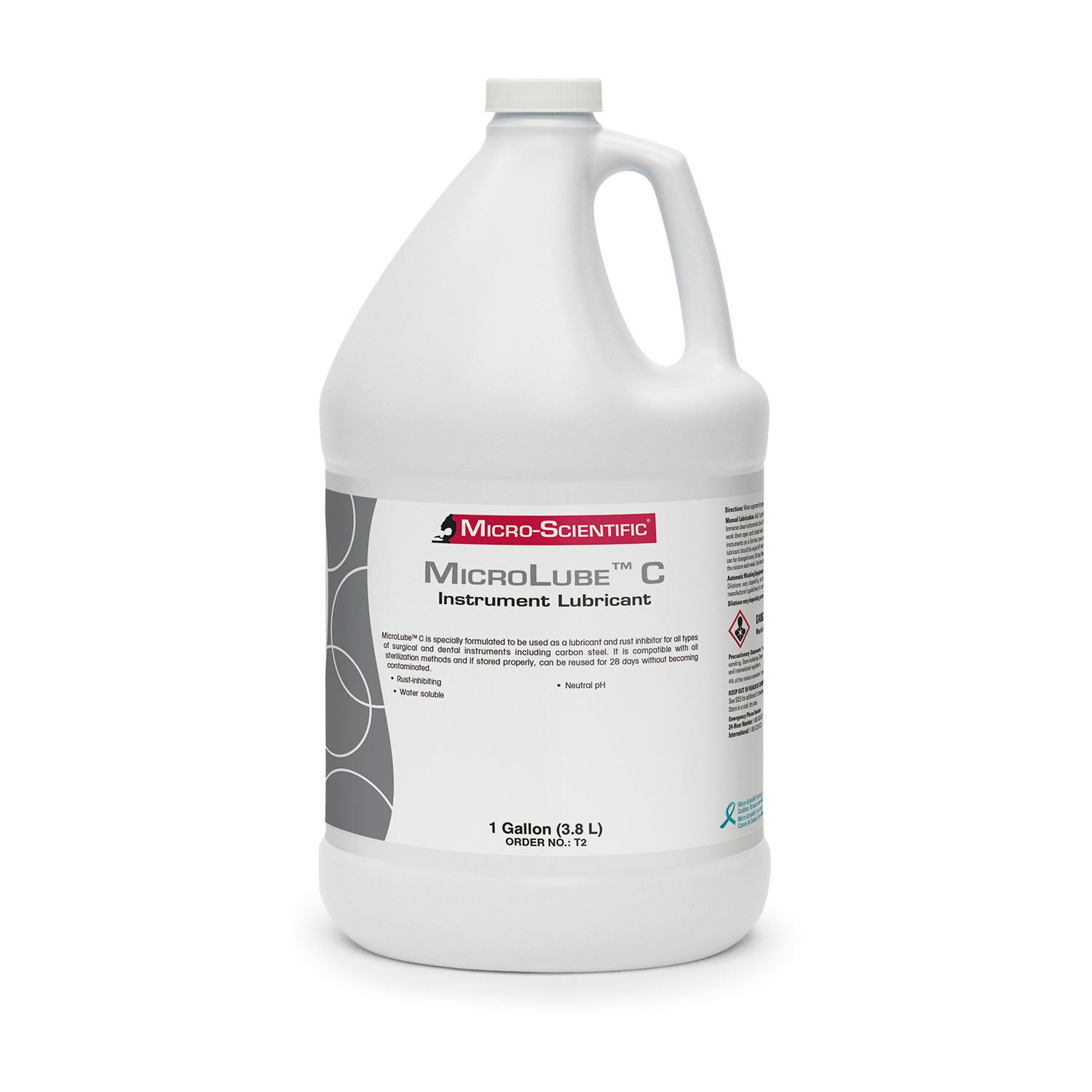 MICRO SCIENTIFIC MICROLUBE C INSTRUMENT MILK LUBRICANT 1 GALLON T2 | eBay